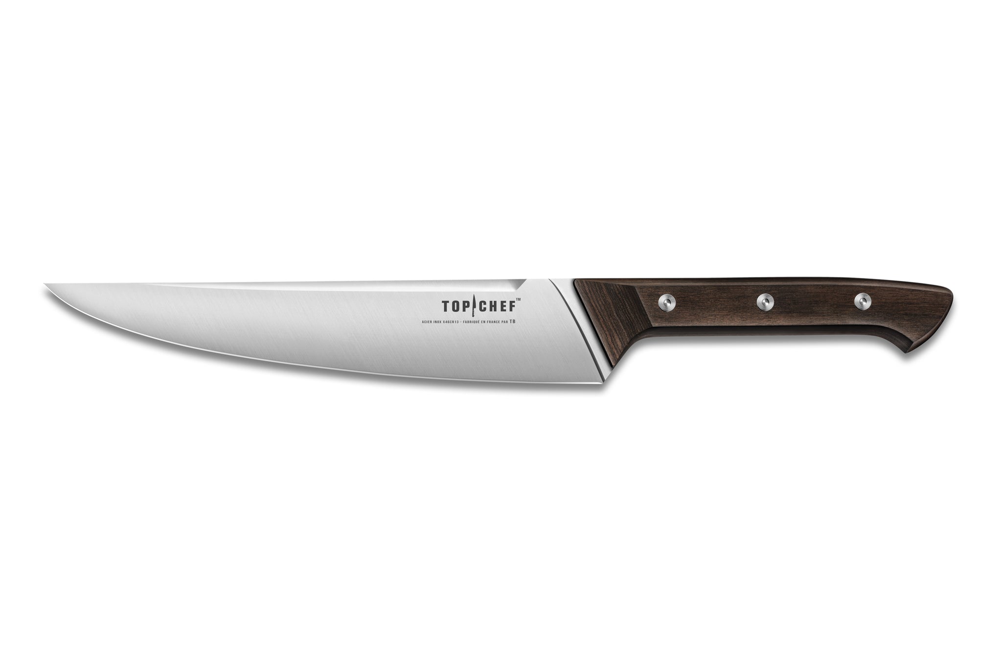 Couteau de Chef 19cm Manche Bois Top Chef - Made In France